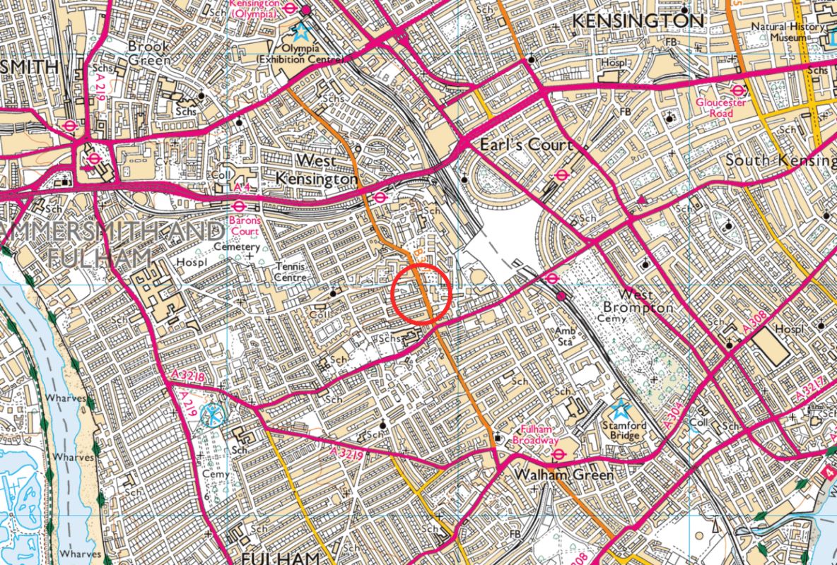 postponed through auction in 204 North End Road and 2A Archel Road ...